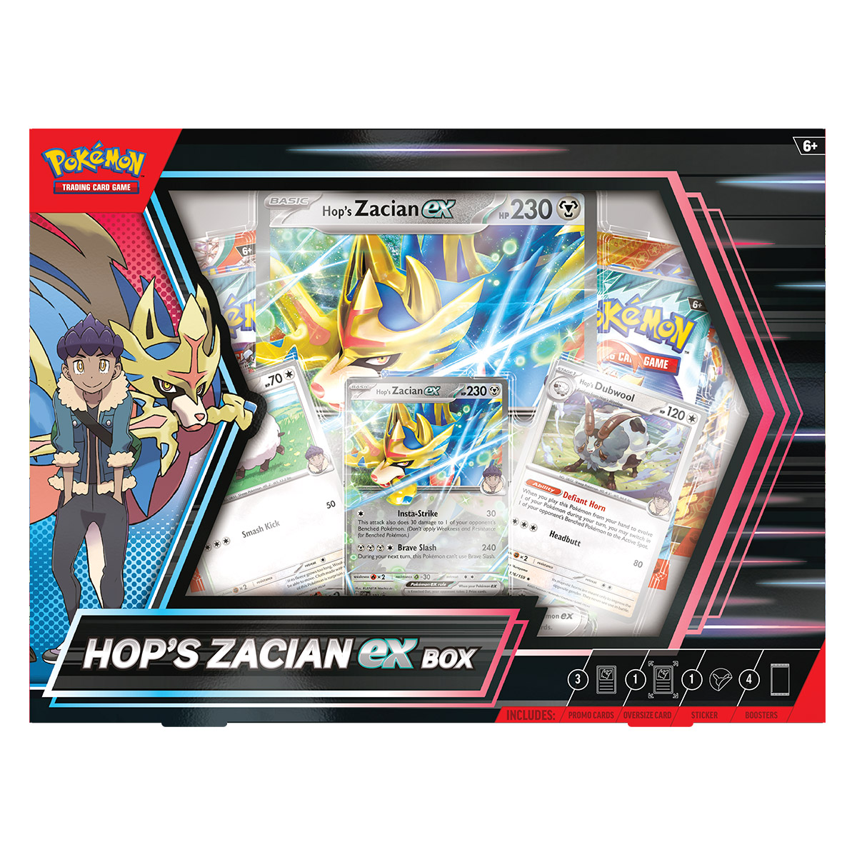 POKEMON TCG HOPS ZACIAN EX BOX ENG | CD Distribution Peru SAC