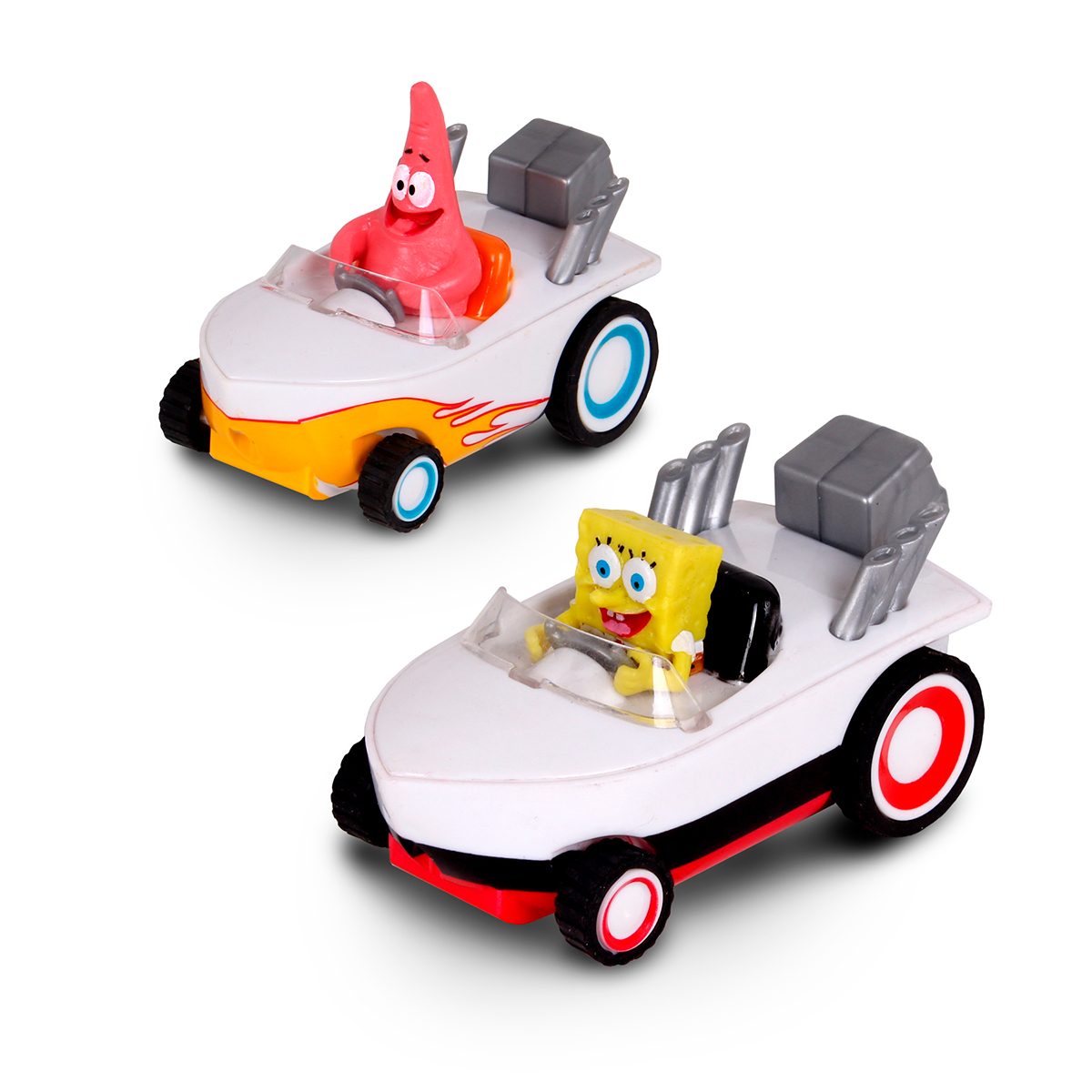 AUTO DE JUGUETE BOB ESPONJA Y PATRICIO LANCHAS (2 PACK) | CD ...